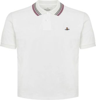 Vivienne Westwood Femme, Tops, Blanc, Taille: 40 FR Polo Chemises