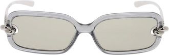 Bottega Veneta unisex, Accessoires, Gris, Taille: 56 MM Lunettes de soleil