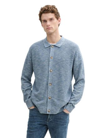 Tom Tailor Strickjacke mit Kent Kragen