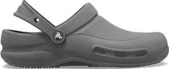 Crocs Unisex Erwachsene Bistro Work Graphic Clog Clog, Black/Reflective, 36/37 EU