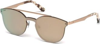 Web Eyewear unisex, Accessoires, Rose, Taille: ONE Size Lunettes de soleil &eacute;l&eacute;gantes &agrave; monture en m&eacute;tal