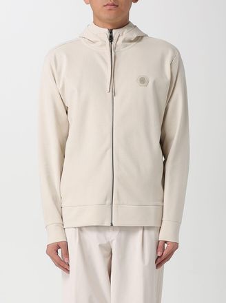 HUGO BOSS Sweatshirt BOSS Homme couleur Jaune Crème