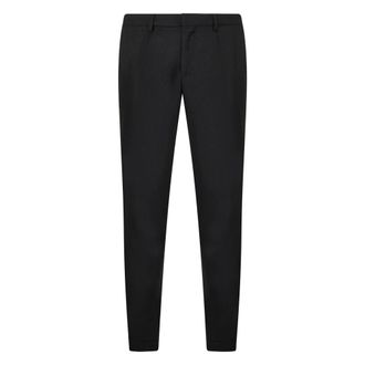 Moorer Homme, Pantalons, Noir, Taille: M Pantalon ajust&eacute; Moorer Confort Doux et &Eacute;l&eacute;gant
