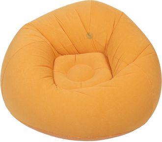 Yardwe Aufblasbarer Outdoor Luftsofa Stuhl Ergonomisch Tragbar Leicht F&uuml;r Camping Picknick Garten Strand