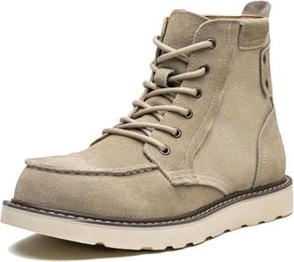 Generic GLDFW Chaussures de randonnée en cuir imperméables pour homme Bottes de chasse dans le désert Camping Sneakers Cheville Hommes Trekking Casual Chaussu