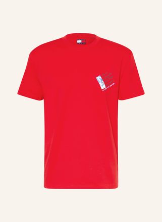Tommy Jeans T-Shirt rot
