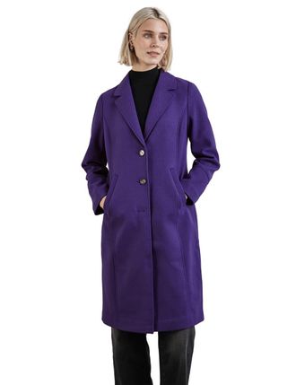 Street One Damen Mantel in Woll-Optik