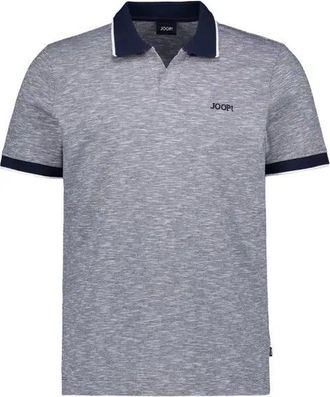 Joop Herren Polo-Shirt blau Baumwoll-Jersey