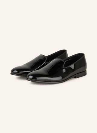 Doucal's Doucals Lack-Slipper schwarz
