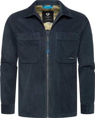 Ragwear Herren Cordjacke Hemdjacke Cordy Dark Grey Gr. M