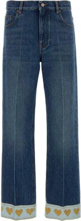 Valentino Garavani Femme, Jeans, Bleu, Taille: W25 Pantalon en denim