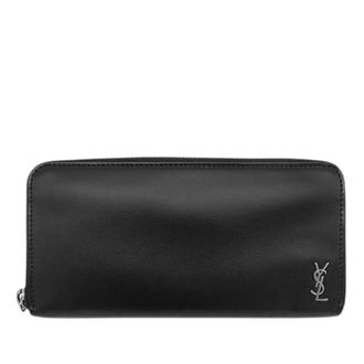 Saint Laurent Portefeuille Long Pre-owned - Femme - Pre-owned - Noir - Taille: ONE Size