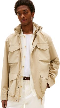 Tommy Hilfiger Herren &Uuml;bergangsjacke Packable Field mit Brusttaschen, Beige (Sandalwood), XL