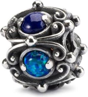 Trollbeads New Wisdom TAGBE-00273 Perle en argent sterling, taille unique, Argent sterling, Opale
