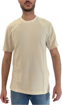 Colmar Homme, Tops, Beige, Taille: 3XL T-shirt Col rond