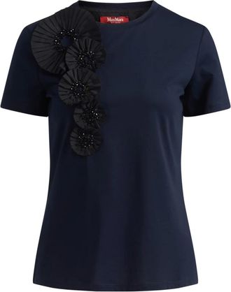 Max Mara Damen, Oberteile, Blau, SGröße