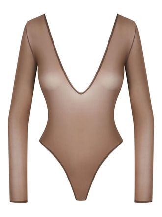 Maison Close body French Kiss Light - Marron