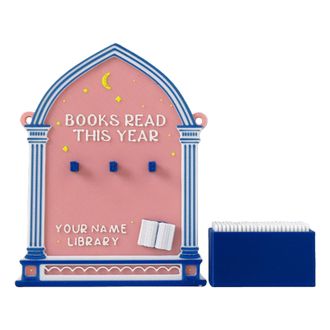 Generico Buchz&auml;hler in diesem Jahr, lustiges B&uuml;cherregal, 3D-Druck, lustiges Lese-Herausforderungsschild, f&uuml;r Frauen, Kinder, Leser, Lehrer, Zuhause, B&uuml;ro