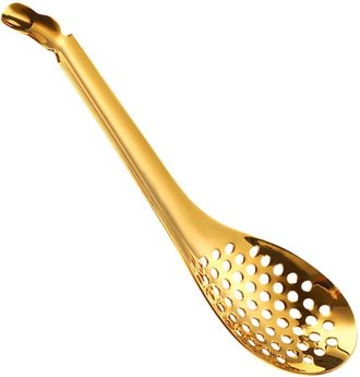 Generic Kaviarl&ouml;ffel - Luxuri&ouml;se Werkzeuge zum Servieren von, Gourmet-K&uuml;chenutensilien | Schlitzl&ouml;ffelfilter f&uuml;r molekulare Sph&auml;rifikation, elegantes Kaviarl&ouml;