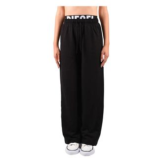 Diesel Leslie-D-Pop Hose - - Trousers - Damen - Schwarzk - L