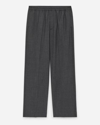 Arket Wollhose Mit Kordelzug -Grau