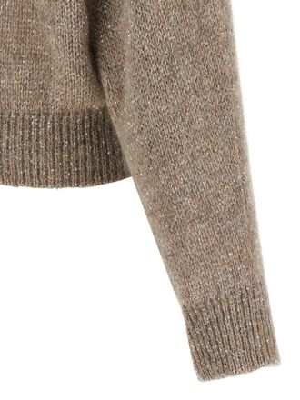 Brunello Cucinelli Diamante Sweater - Beige