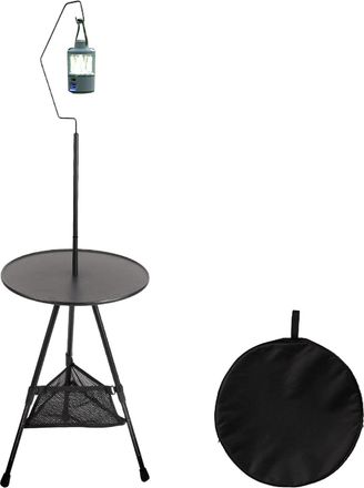 Generico Klapptisch f&uuml;r Camping, zusammenklappbar, tragbar, Komfort f&uuml;r Mehrzweck-Mahlzeiten, h&ouml;henverstellbar, f&uuml;r Computer, Mahlzeiten und Getr&auml;nke