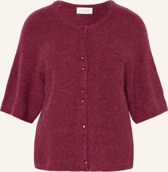 Moss Copenhagen Msch Copenhagen Strickjacke Mschbondie Hope Mit 3/4-Arm rot