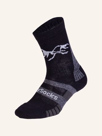 DillySocks Dillysocks Sportsocken Active Merino schwarz