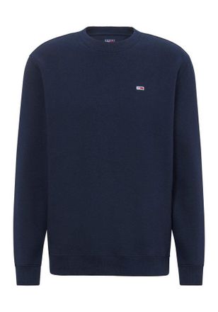 Tommy Jeans Sweatshirt TJM REGULAR FLAG CREW NECK Mit besticktem Markenlogo auf Brusth&ouml;he