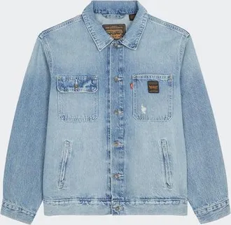 Levi's Veste oversize col classique en coton - Taille XL