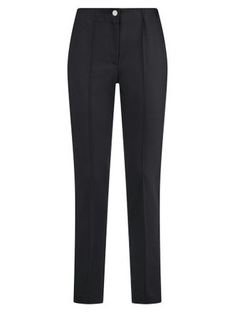 Fadenmeister Berlin Kn&ouml;chellange Slim Fit-Hose Fadenmeister Berlin schwarz