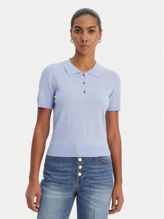Fracomina Poloshirt FR26ST7003K524R9 Hellblau Regular Fit