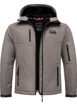 Amaci & Sons Softshelljacke Greeley Softshelljacke Herren Herbst Winter Softshell Funktions Outdoor Regenjacke
