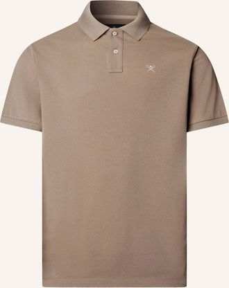 Hackett Poloshirt Slim Fit Logo beige