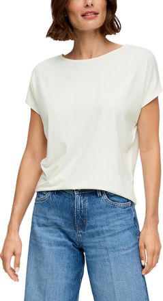 s.Oliver T-Shirt aus Viskosestretch im Relaxed Fit