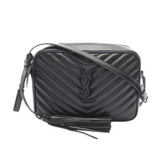 Saint Laurent Pre-owned LOU Camera Bag Leder Umh&auml;ngetasche - - Pre-owned - Damen - Schwarzk - ONE SIZE