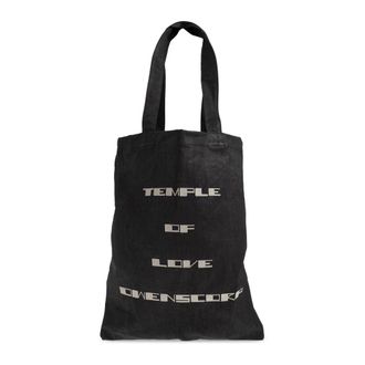 Rick Owens unisex, Sacs, Noir, Taille: ONE Size Shopper Bag