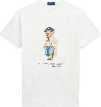 Polo Ralph Lauren T-shirt droit imprim&eacute; en coton