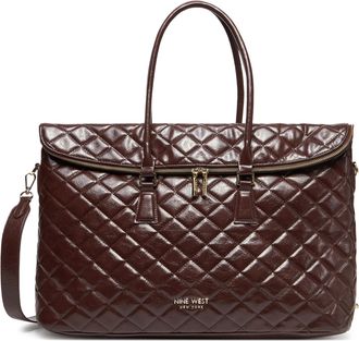 Nine West Handtasche Nine West CEO-SOPHIA-LA374-4066 Braun