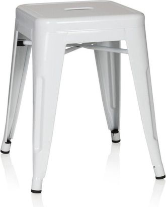 hjh OFFICE Hocker VANTAGGIO metallic weiss hjh OFFICE