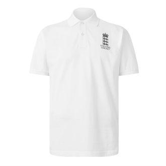 Castore Poloshirt f&uuml;r Herren, gerippt (Wei&szlig;)
