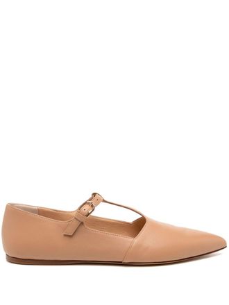 Gabriela Hearst ballerines Lola - Tons neutres