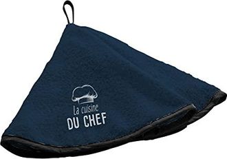 Douceur d'Int&eacute;rieur ESSUIE-Main Kochm&uuml;tze, rund, Marineblau, (0) 60 cm