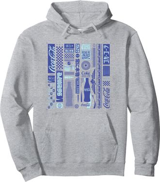 Coca Cola Ware Coke Adds Life Vintage Ads Collage Pullover Hoodie