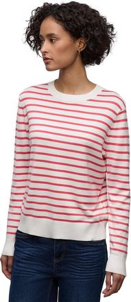 Street One Gestreifter Pullover Off White 46