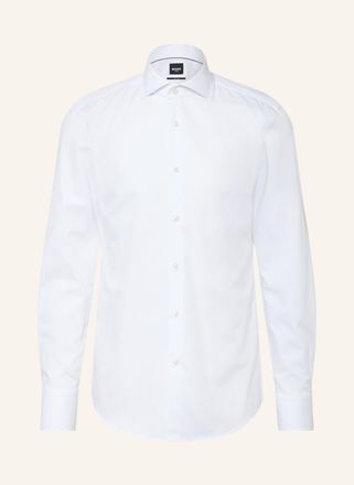 HUGO BOSS Hemd Hank Slim Fit weiss