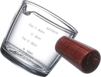 DOITOOL Milchk&auml;nnchen aus Glas, Messbecher f&uuml;r Milch, Sahne, Kaffee, Milch, Aufsch&auml;umen, f&uuml;r Kaffee, Tee, Sirup, Servieren