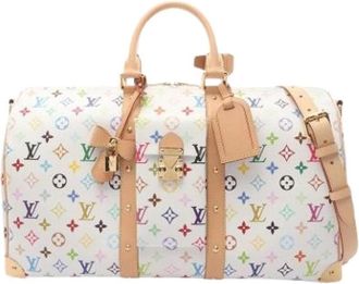 Louis Vuitton unisex, Pre-owned, Blanc, Taille: ONE Size Sac Boston Pre-owned