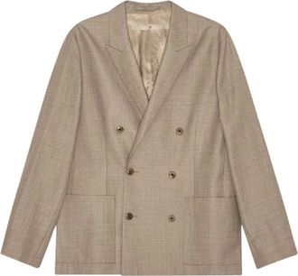 Nn.07 Nn07, Homme, Vestes, Beige, Taille: M Jordin Double Breasted Hybrid